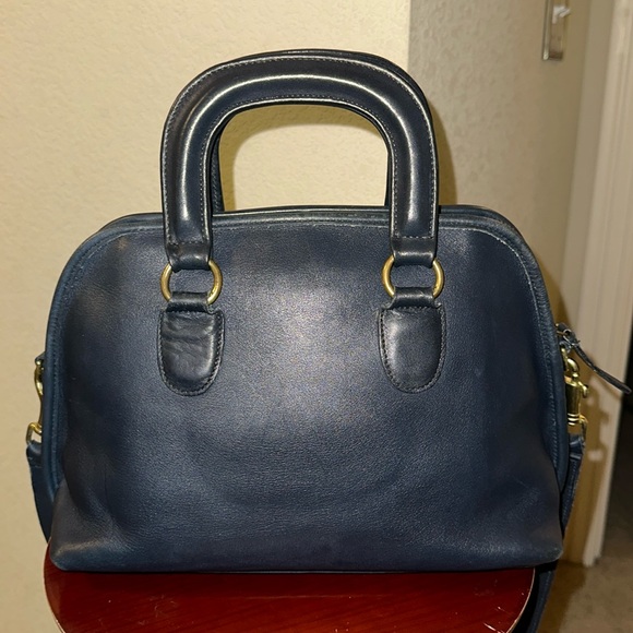 Coach | Bags | Vintage Coach Navy Blue Baxter 993 Doctors Bag | Poshmark